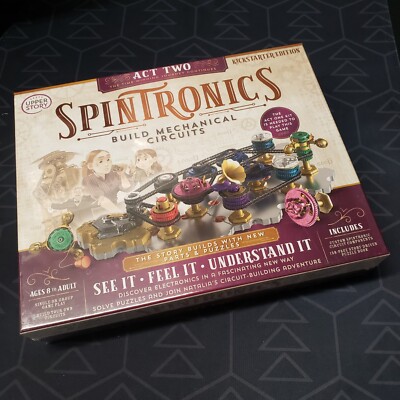Spintronics: Act Two - mechanical circuit game 2 Upper Story STEM toy ...