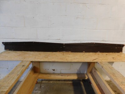 1890's Antique DOOR PEDIMENT Lintel ITALIANATE Style Crown Molding Fir ...