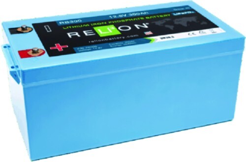 Relion RB300 Legacy Series Group 31 12V 300 AH Capacity Solar RV Marine ...