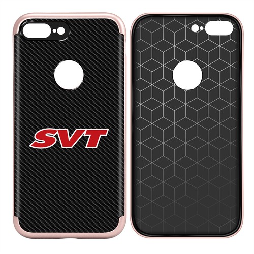 Ford SVT Pink Bumper Carbon Fiber Look iPhone 7 Plus, 8 Plus Cell Phone ...