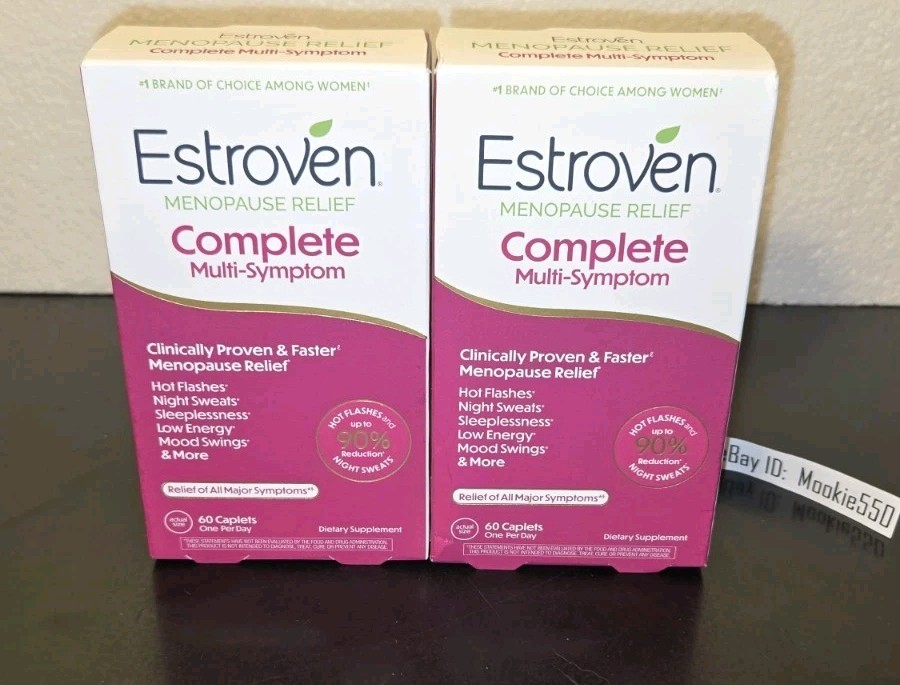 EXP 06/2027+ (120ct) 2 Box 60ct Estroven Complete Multi-Sympton ...