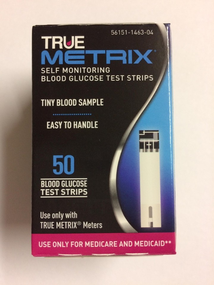 TRUE Metrix Blood Glucose 50 Test Strips Exp: 2/22/2027 | eBay