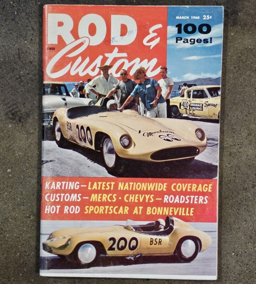 hot Rod & Custom Magazine 1960 Mooneyes MOONbeam Race Car How To Go ...