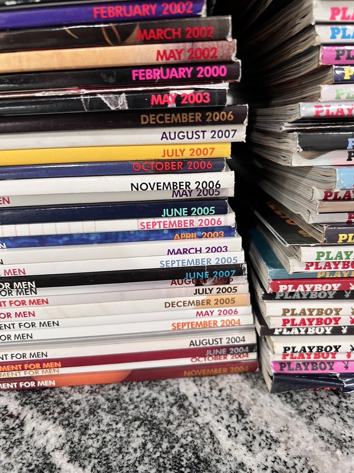 85 Piece Lot PLAYBOY Early 2000s Magazines Playmate Centerfolds | eBay