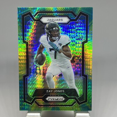 2023 Panini Prizm Zay Jones Green Hyper Prizm Refractor /175 Jaguars | eBay