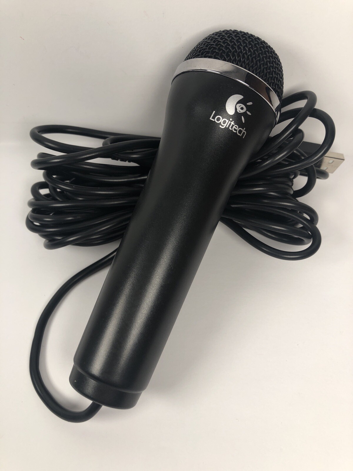 Rockband Logitech USB Microphone Model E-UR20 PS2 PS3 Xbox 360 Wii PC ...