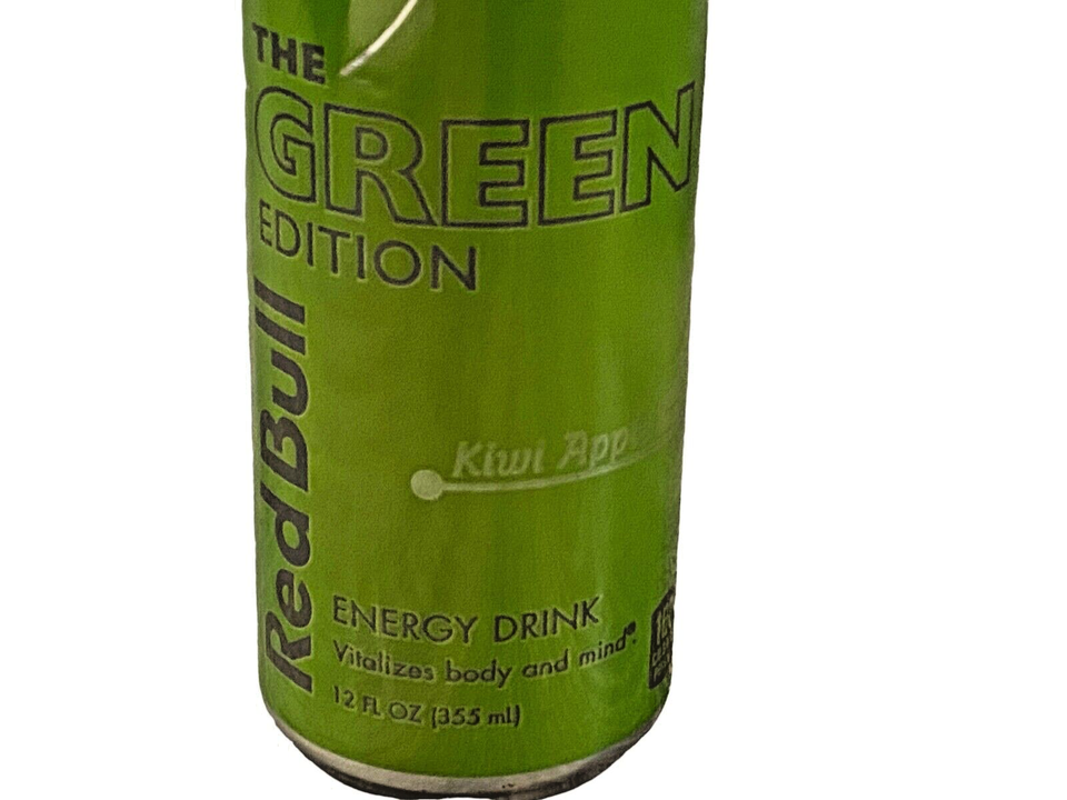 Red Bull Kiwi Apple 12oz Discontinued Green Edition Rare HTF Redbull | eBay