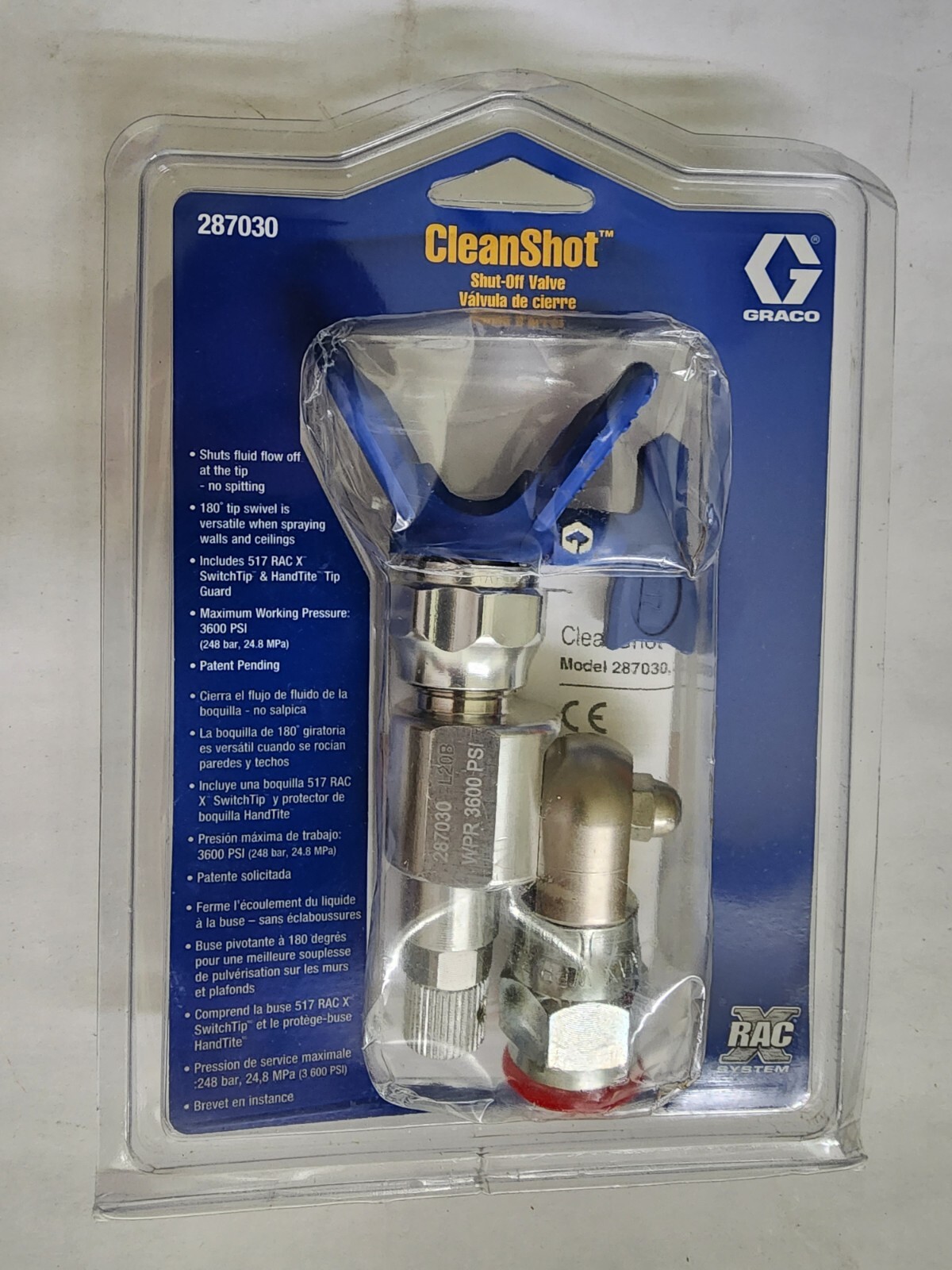 Graco+287030+CleanShot+Shut-off+Valve for sale online | eBay