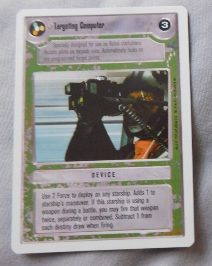 Targeting Computer Star Wars CCG - Premiere WB TCG Deciphe | eBay
