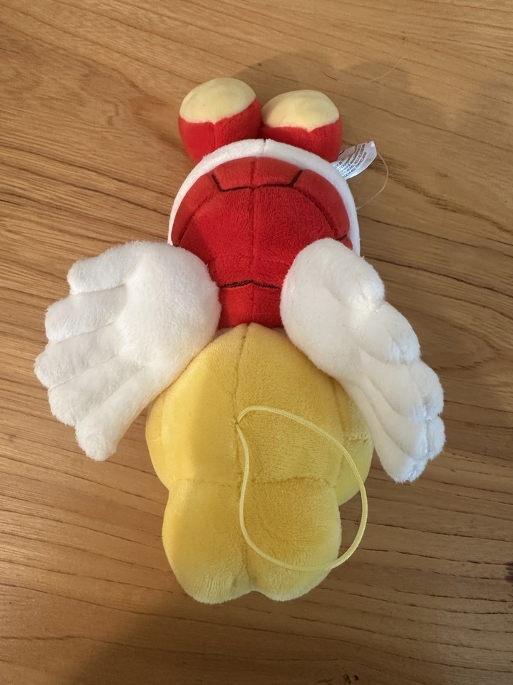 2020 Nintendo Super Mario 7 Inch Red Toad Plush Toy 2017 Koopa Troopa ...