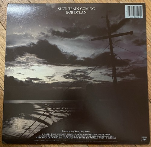 BOB DYLAN “Slow Train Coming” Vinyl Record Album LP US Pressing 70s ...