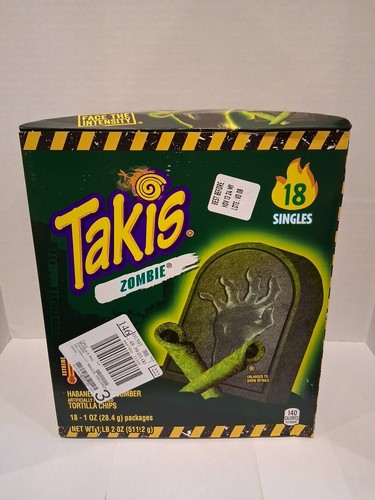 TAKIS....ZOMBIE limited edition 18 pk | eBay
