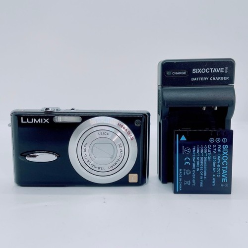 Panasonic Lumix DMC-FX8 Digital Camera White 12MP Used, Includes ...