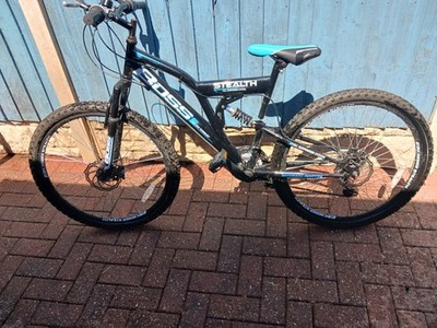Boss Stealth 26 Mountain Bike, Black/Blue 5017915140931 | eBay UK
