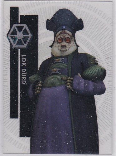 STAR WARS 2015 TOPPS HIGH TEK 104 LOK DURD FORM 2 PATTERN 1 CARBON ...