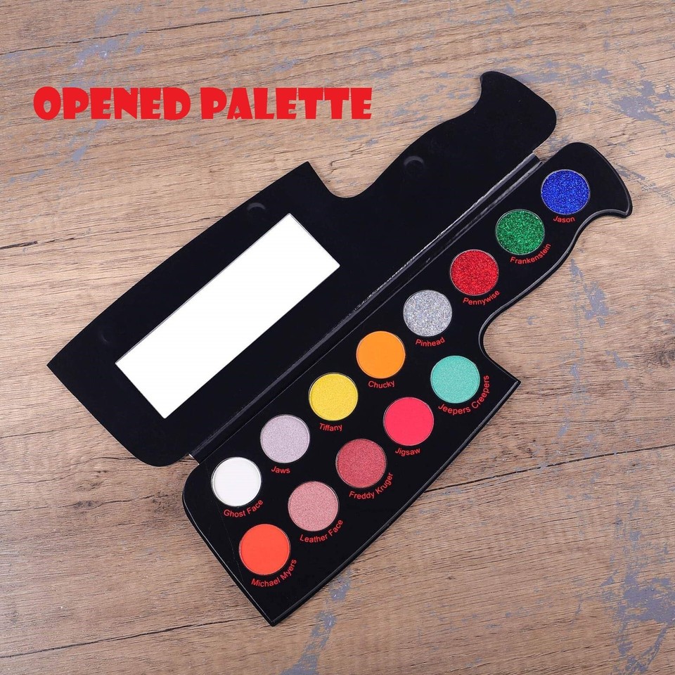 HORROR FILM THEMED MAKEUP PALETTE - SLASHER FEST | eBay