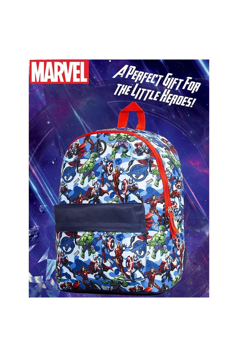 Marvel Large Backpack with Avengers Superheros for Boys Teenagers | eBay