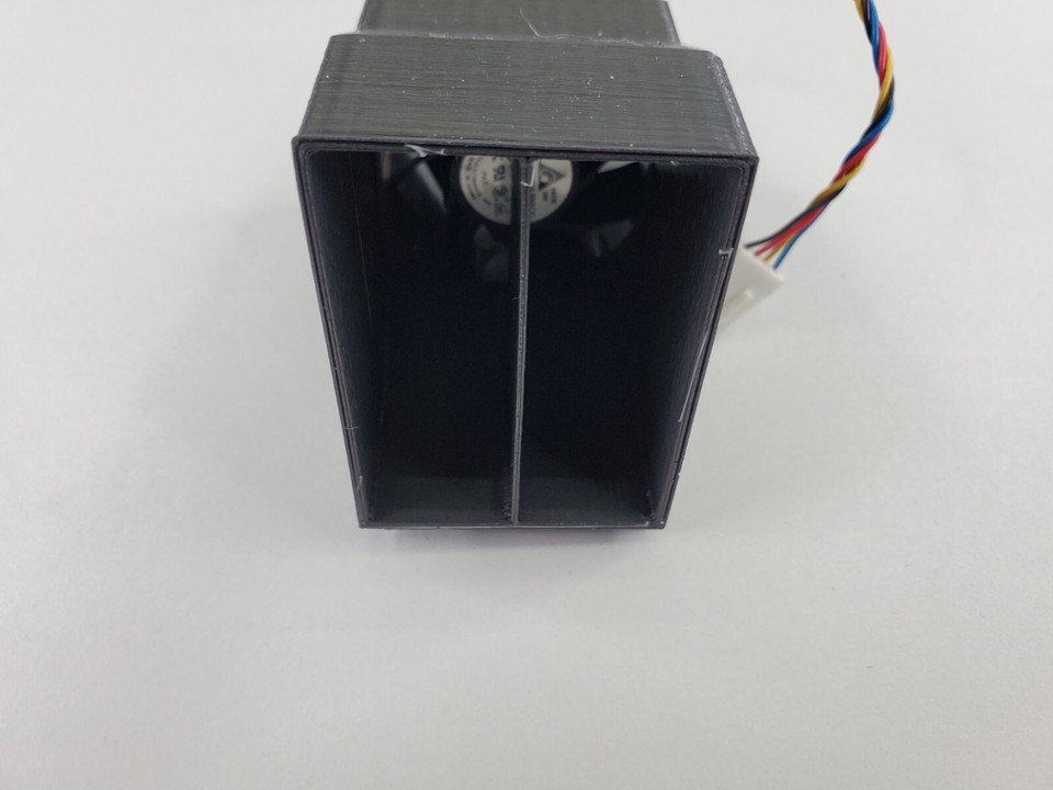 Nvidia DUAL Tesla Cooling Fan Shroud Mounting T4 P4 M4 GPU Accelerator ...