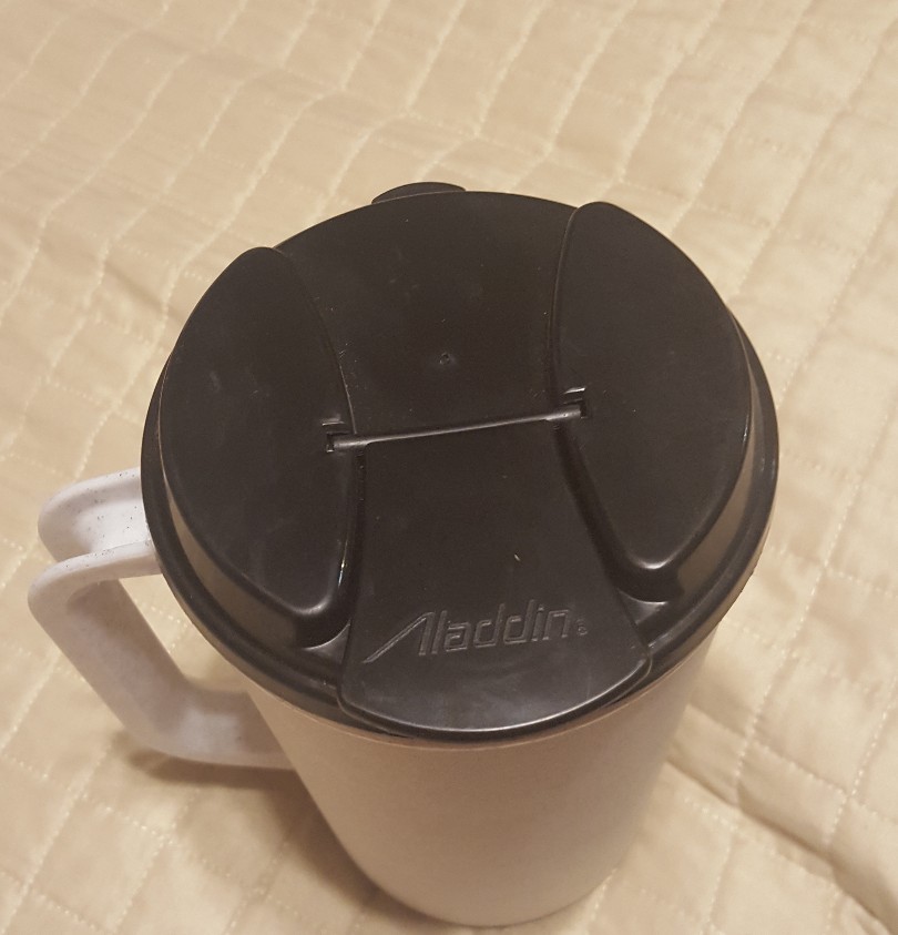 20oz Aladdin Insulated Coffee Cups Mugs Plastic Vintage / LID (GRE)(Not ...