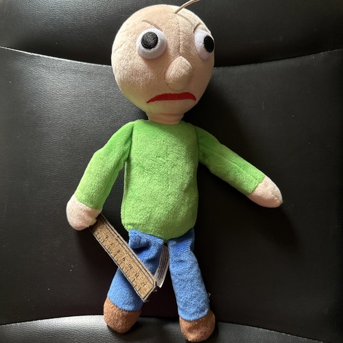 10" Baldi's Basics Angry Plush Toy w/ Ruler PhatMojo Baldy | eBay