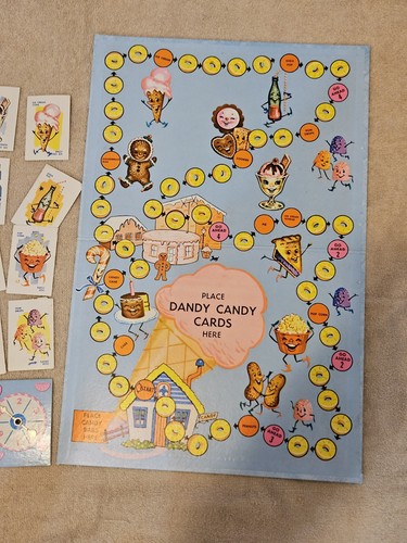 Vintage 1950s Built Rite The GOODIES Game Complete Board Game, ADORABLE ...