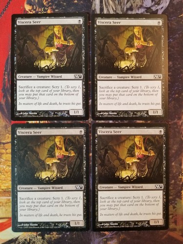 Viscera Seer 4x ** 50% Off $30+ ** Magic The Gathering MTG Card - M11 ...