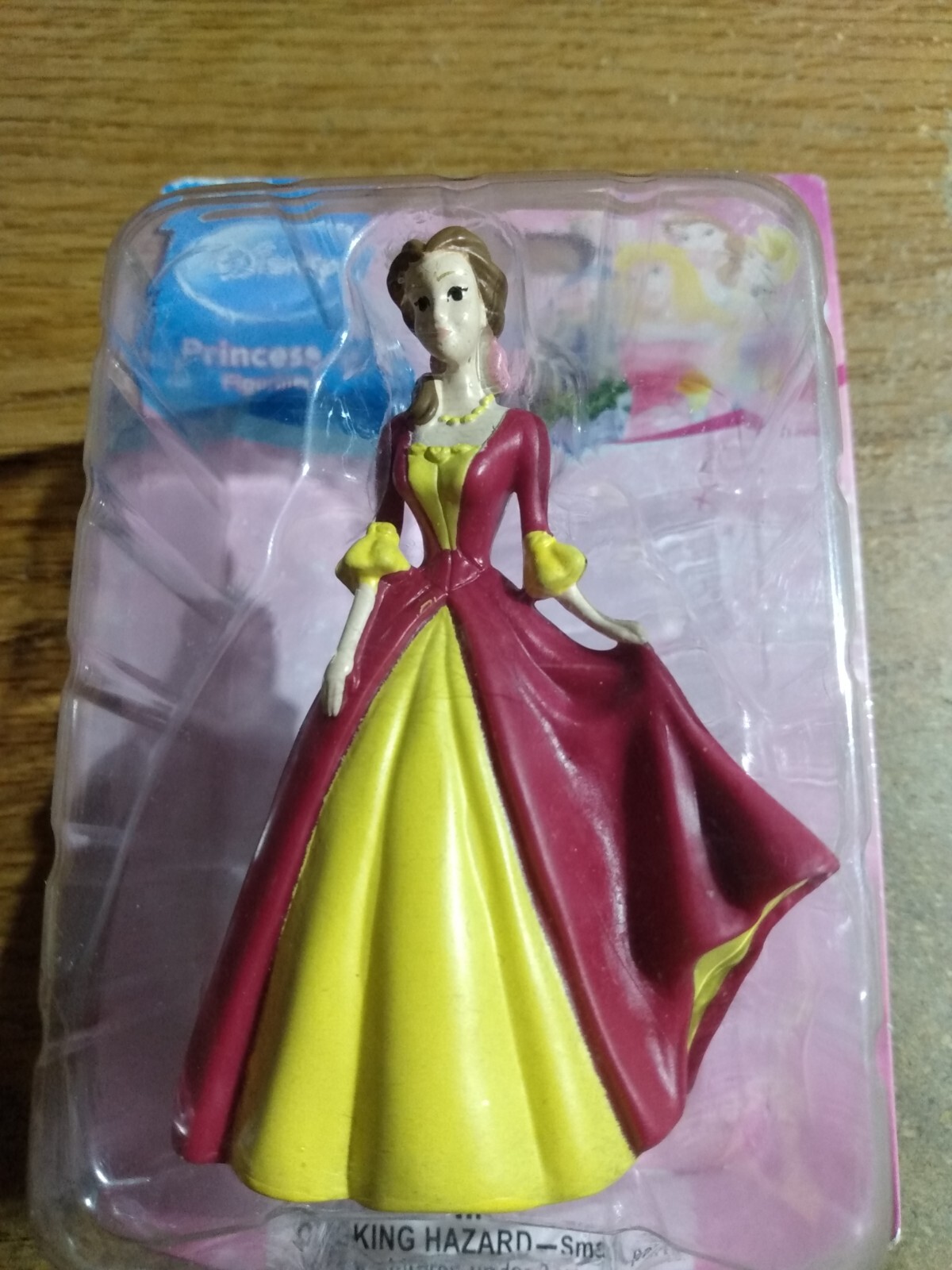 Disney Princesses 3” Tall Figurine - Maroon/Gold Bell - Beauty and the ...