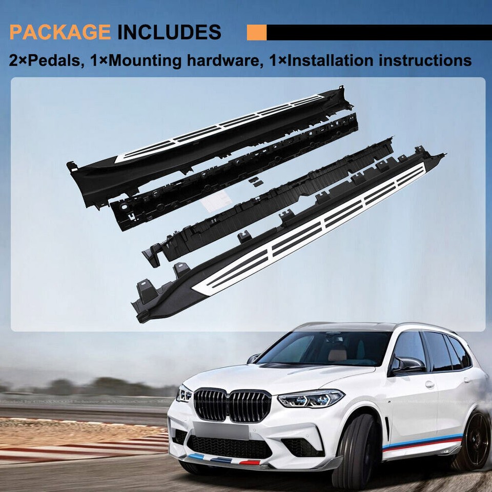 US Stock Running Board for BMW X5 G05 2019 - 2026 Side Step Bar Pair ...