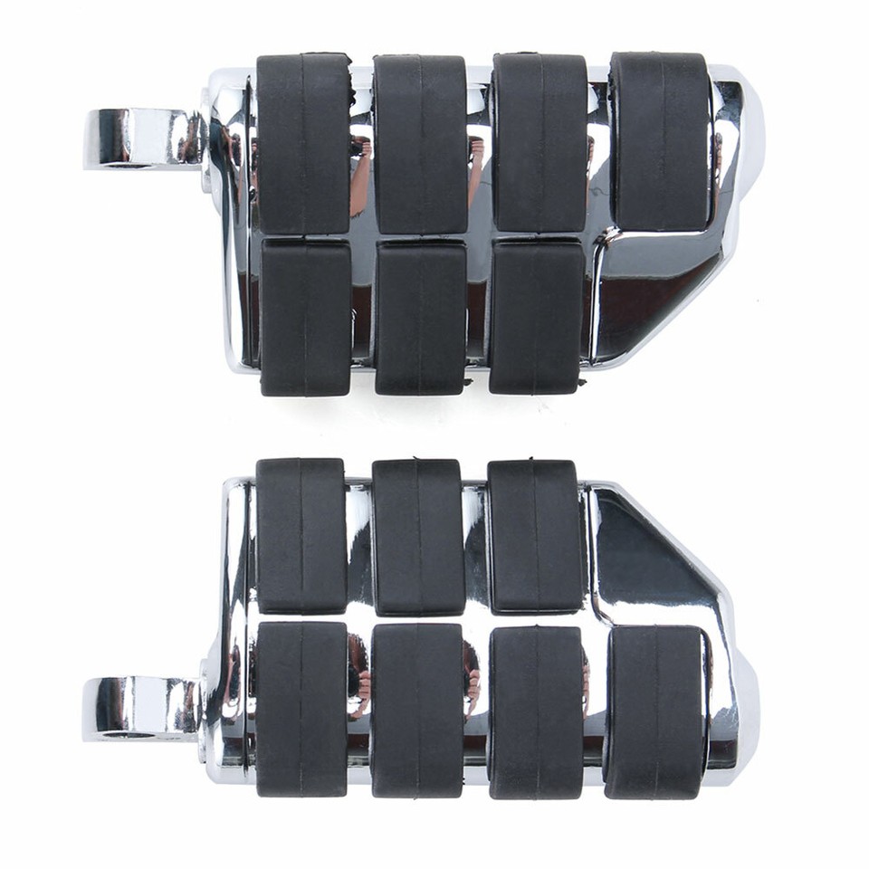 Motorcycle Foot Rest Pegs Dually Iso Pegs For Harley Male Mount Touring ...