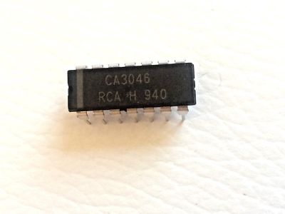CA3046 | General Purpose N-P-N Transistor Array New Original RCA | eBay