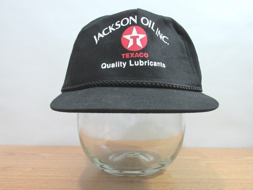 Jackson Oil Inc Texaco Quality Lubricants Snap Back Trucker Hat Cap | eBay