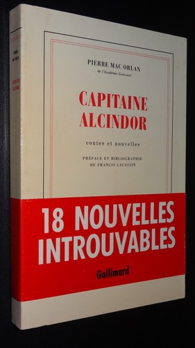 CAPITAINE ALCINDOR - CONTES ET NOUVELLES - Pierre Mac Orlan - 1988 | eBay