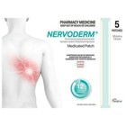 NERVODERM MEDICATED PATCHES 10 X 14 CM 5 PATCHES FOR NERVE PAIN RELIEF ...