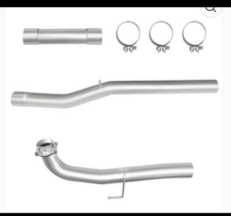 SPELAB 4"/5" 2017-2025 L5P 6.6 Duramax DPF Race Pipe Chevy GMC | eBay