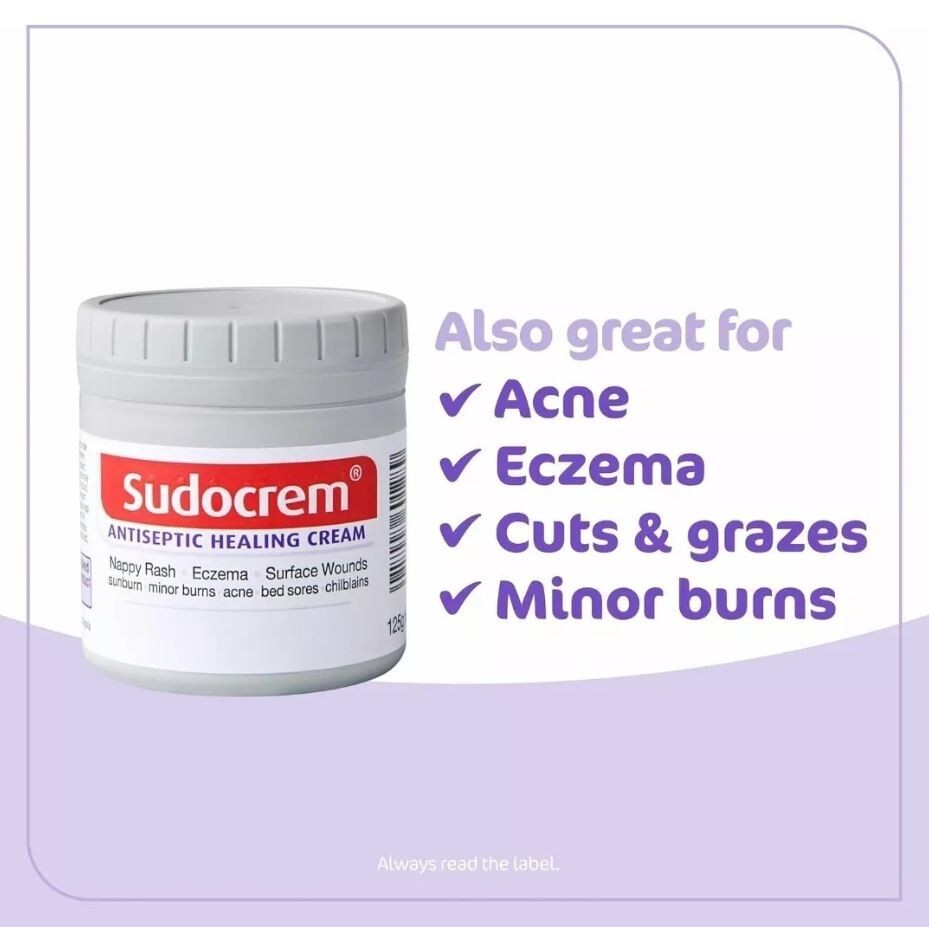 Sudocrem Antiseptic Healing Cream 60 / 125 / 400g - FREE SHIPPING UK ...