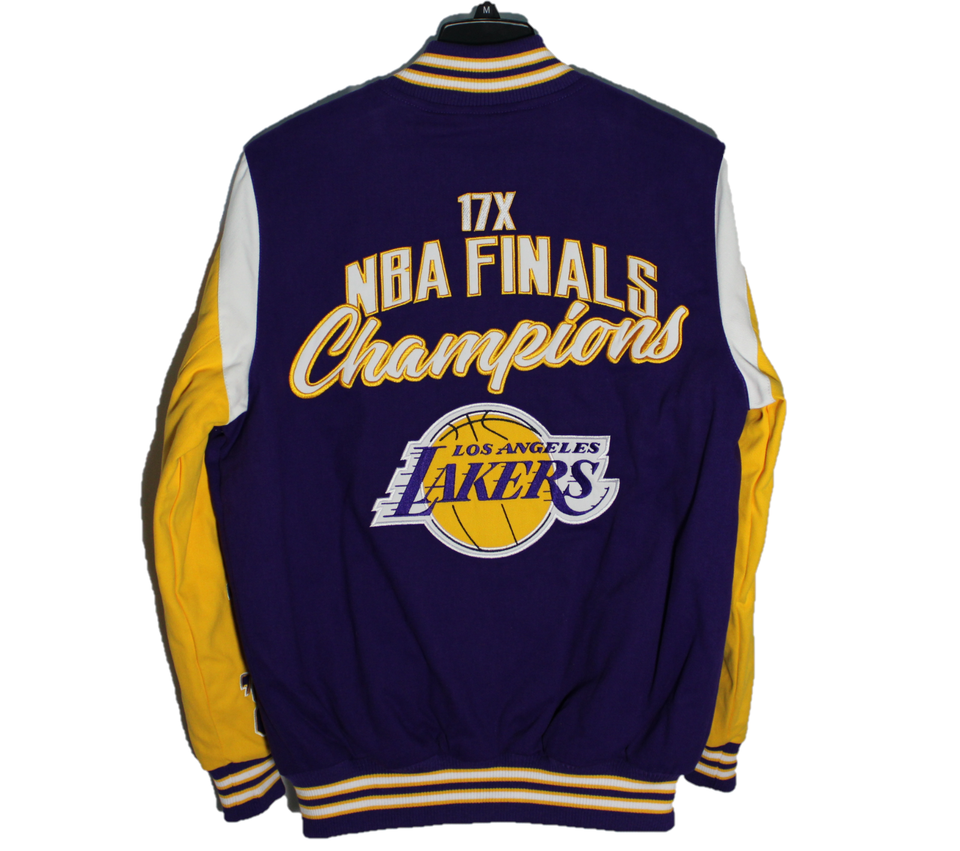 Los Angeles Lakers NEW 17-Time 17X NBA Finals Champions Varsity Jacket ...