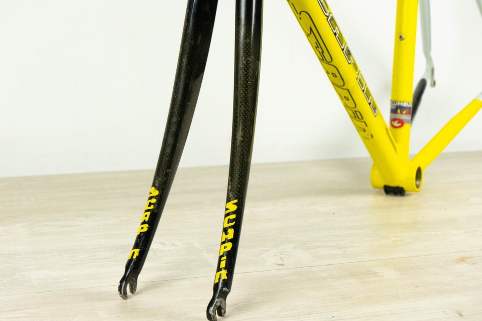 SCAPIN VINTAGE FRAME 54 ROAD BIKE BICYCLE 1990S COLUMBUS ALTEC ALUMINUM ...