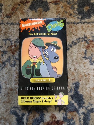 Doug Volume 1 How Did I Get Into This Mess? (VHS, 1993) Nickelodeon ...