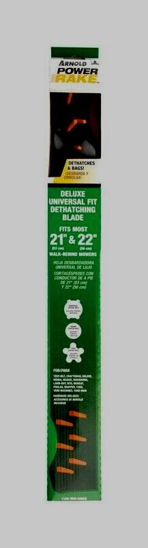 Arnold Power Rake 21 in. Dethatching Mower Blade For Walk-Behind Mowers ...