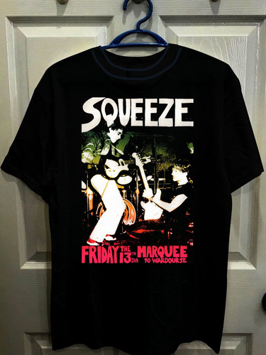 Squeeze band live at The Marquee Unisex T-shirt All Size S to 5XL | eBay