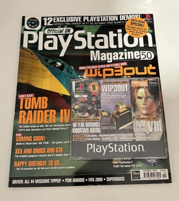 Playstation Magazine Official UK October 1999 Issue 50 With Demo Disc ...