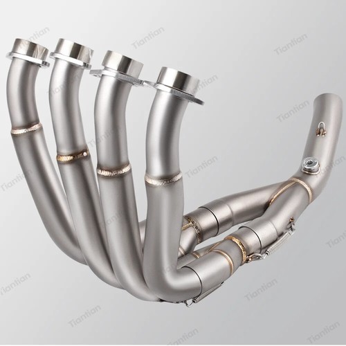 For Yamaha R6 2006-2020 YZF-R6 YZFR6 Exhaust 51mm Slip-On Header Mid ...