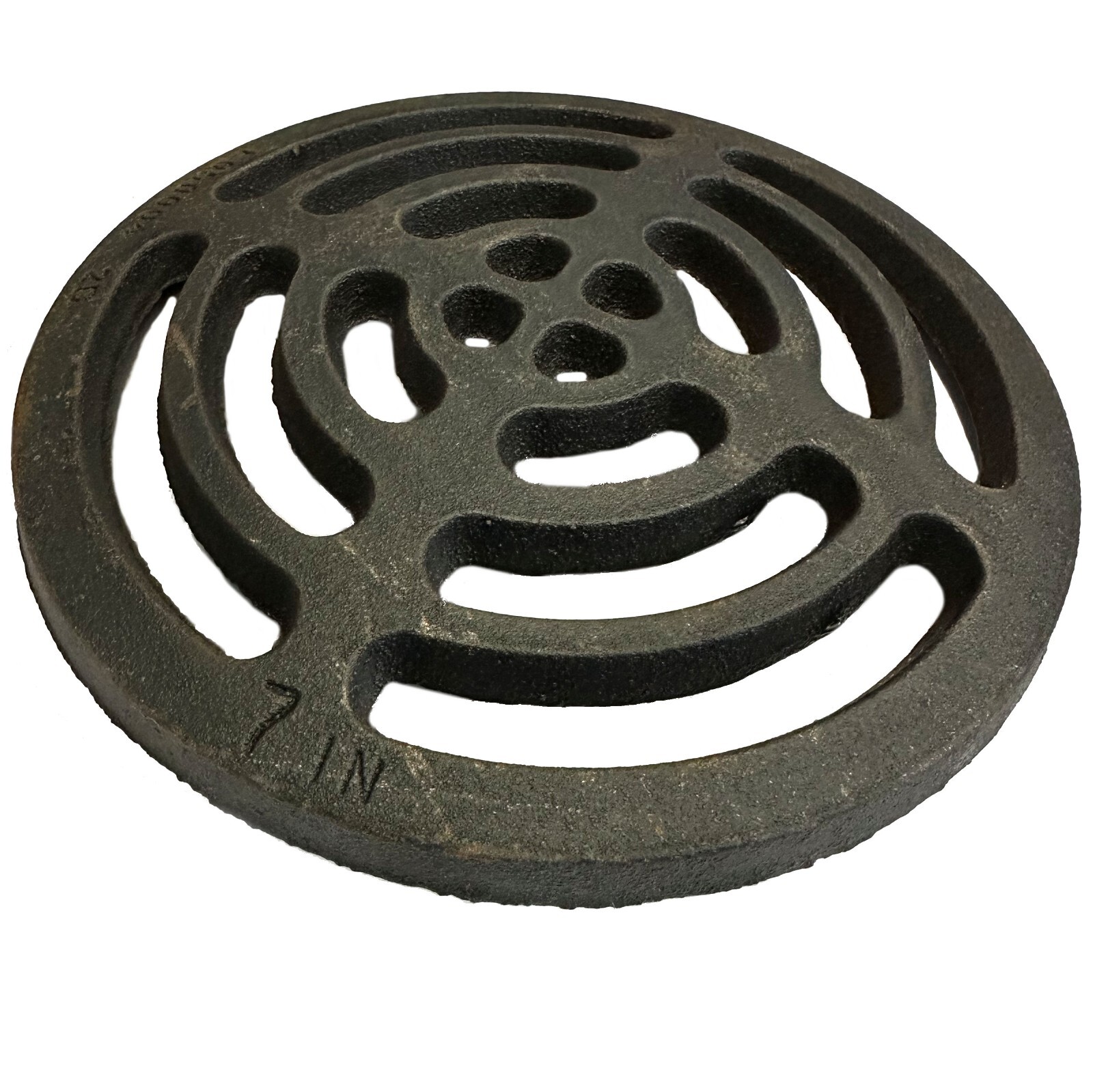Square Dish Round Cast Iron Gully Grid Grate Heavy Duty Drain Cover ...