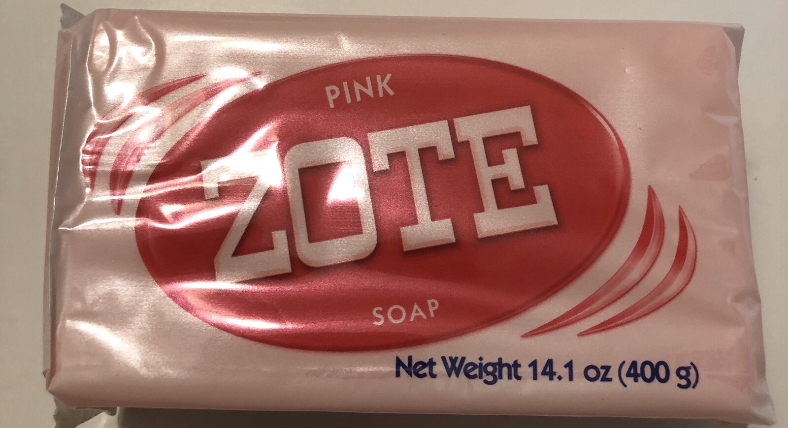 NEW ZOTE Pink Bar Soap 14.1 oz More Whitening Power for Laundry Fatty ...