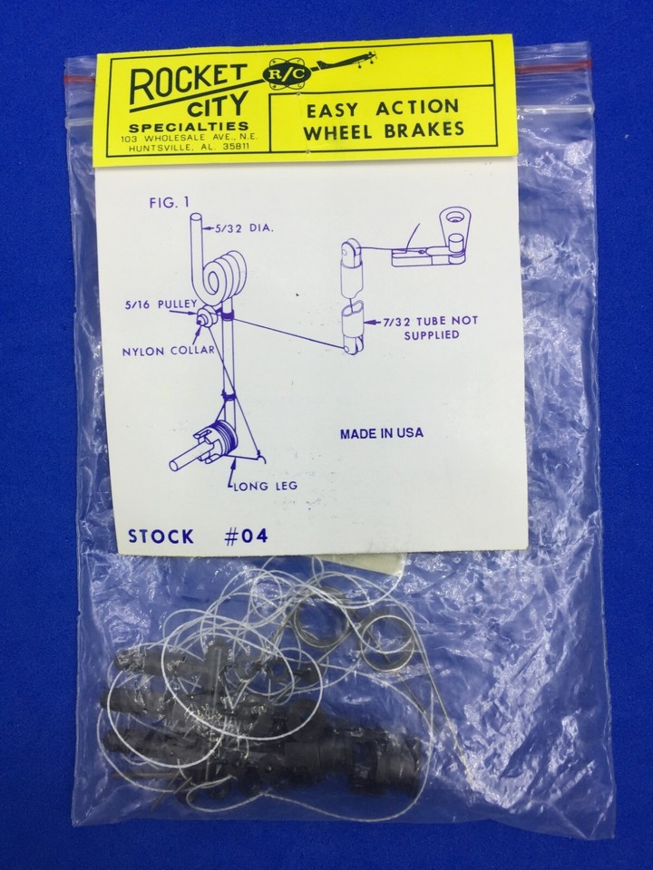 Rocket City Specialties Easy Action Wheel Brakes - Wheel Brake For RC ...