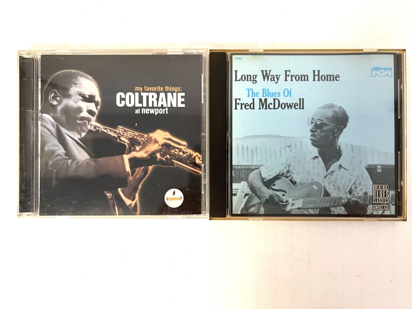 Lot of 2 Jazz/Blues CD's My Favorite Things: Coltrane At Newport + Fred ...