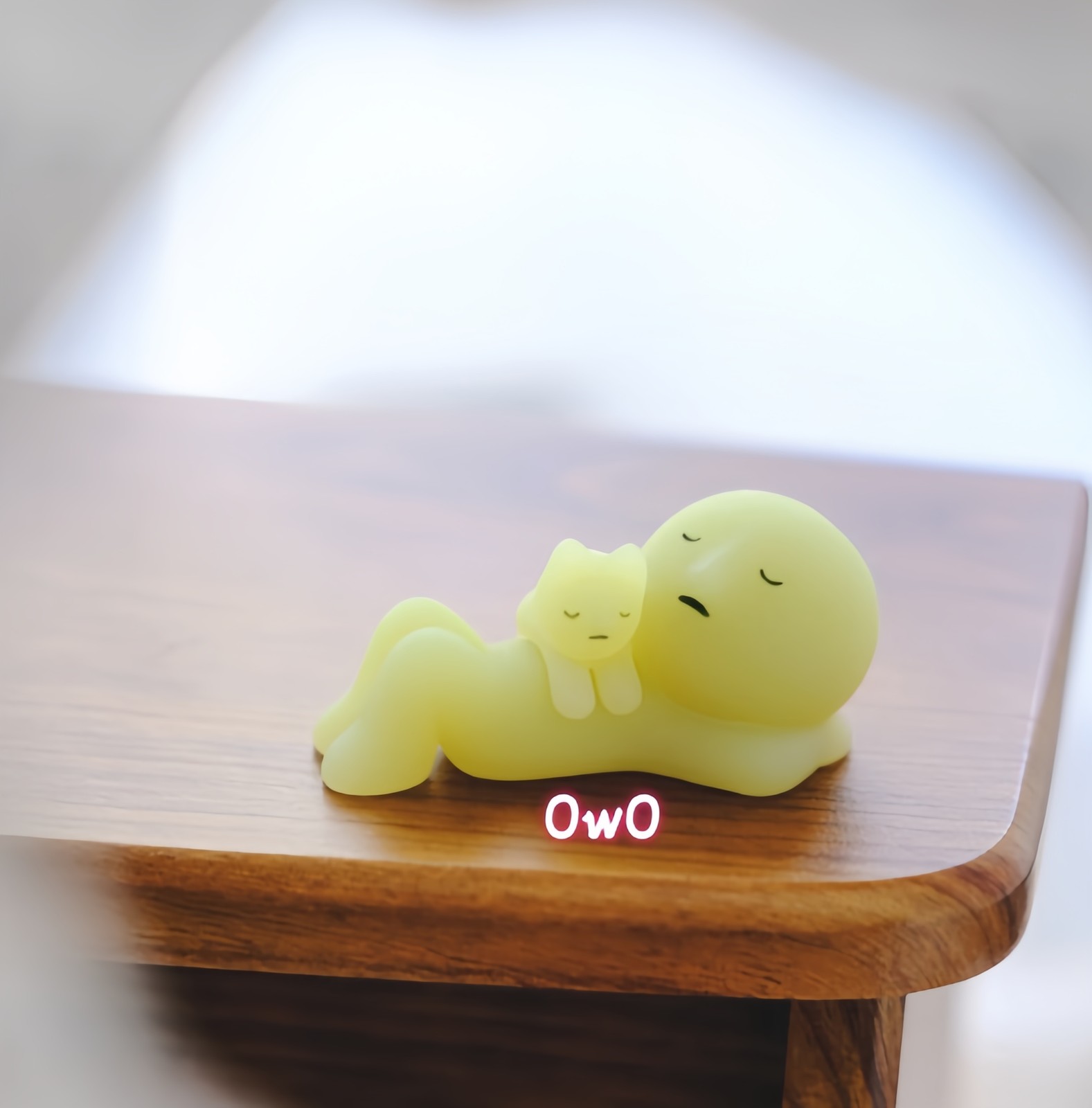 Smiski Sunday Series Sunbathing Figure Cat Kitten Nap Glow in the Dark ...