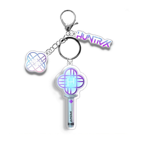 K-pop Demon Hunters Huntrix Light Stick Keychain – Mini Cheering Stick ...