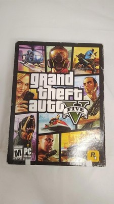 PCGSGrand Theft Auto V GTA 5PC DVD-ROM Complete 7-Disc Set Rockstar ...