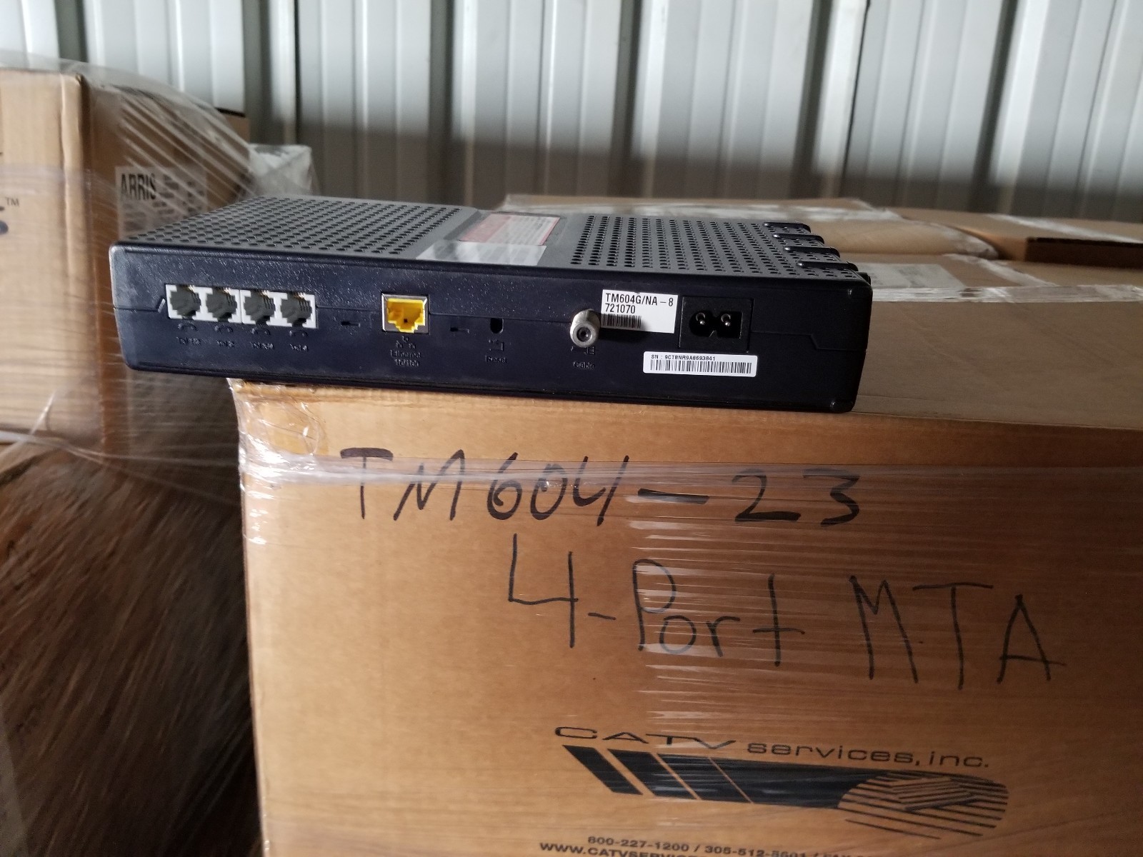 Arris TM602G 652W Gateway Telephony UBEE DDW2600 U10C10018 Cable Modems ...